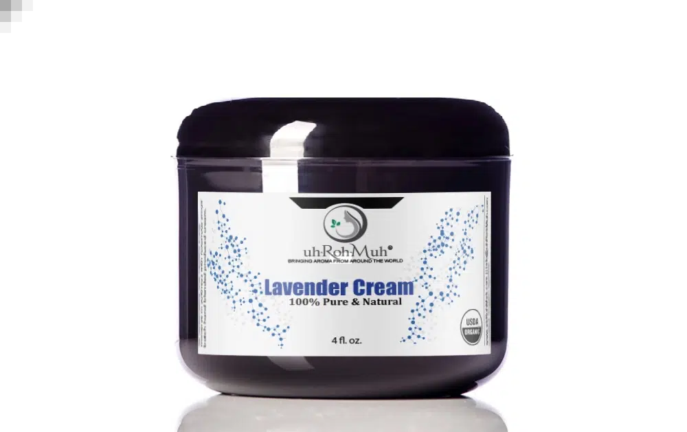 Organic Lavender Cream, hand made with 100% organic ingredients